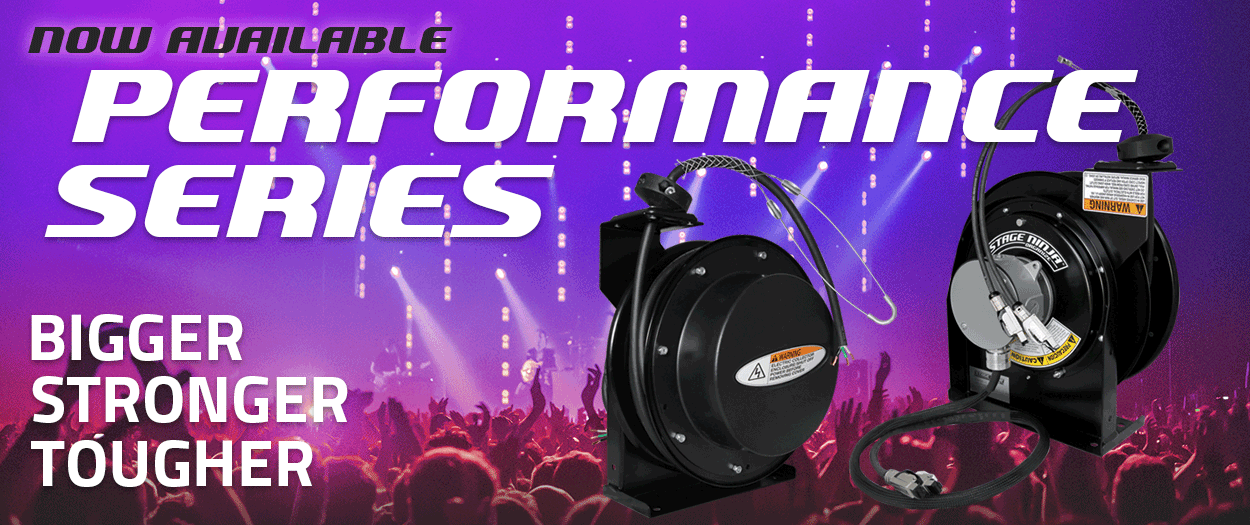 Stage Ninja Manufacturer of Retractable Cable Reels